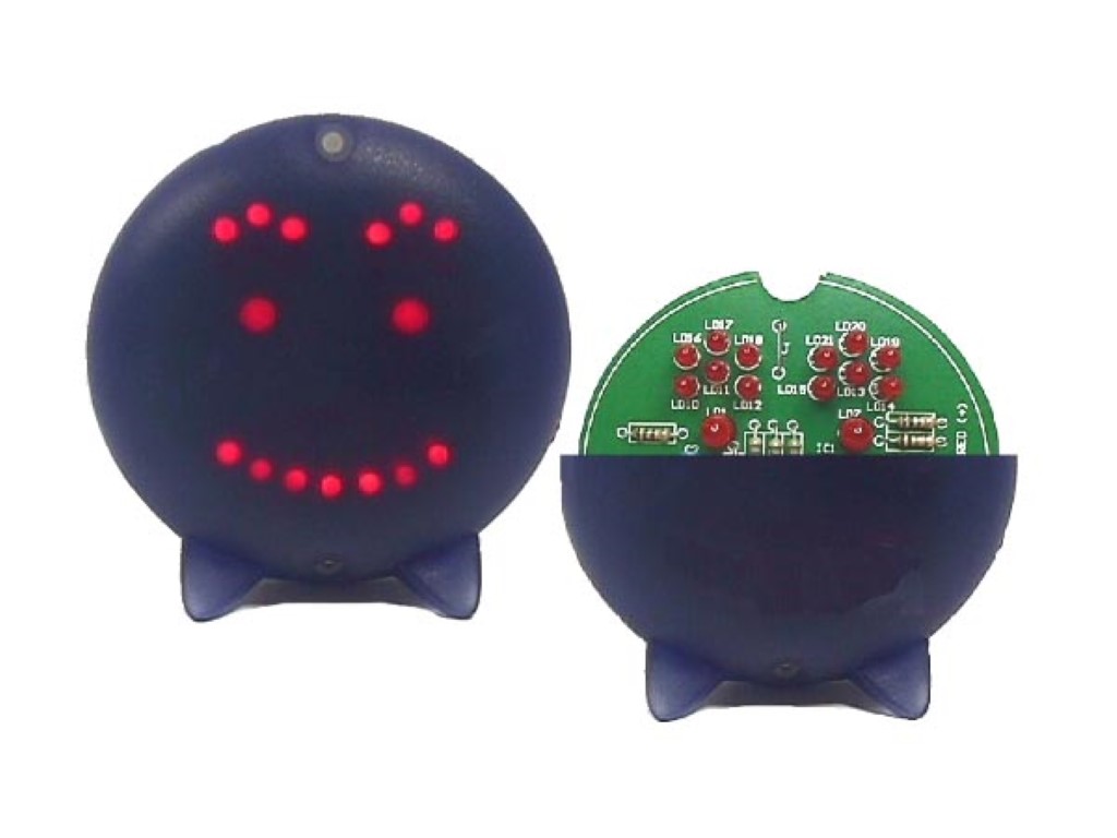 Velleman Mini Kits MK175: ANIMATED LED SMILEY – Velleman – Wholesaler ...