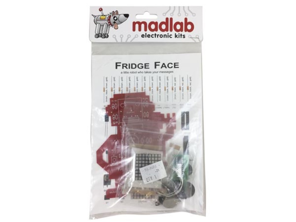 MadLab MLP117: MADLAB ELECTRONIC KIT - FRIDGE FACE – Velleman ...