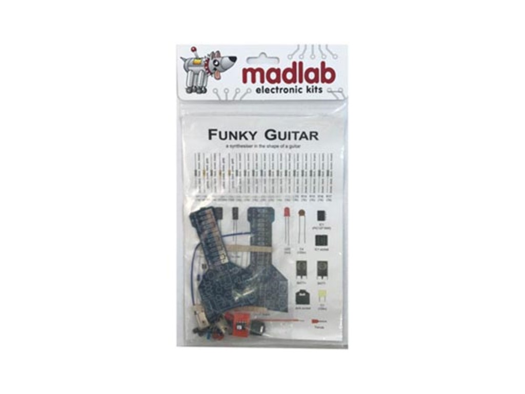 MadLab MLP121: MADLAB ELECTRONIC KIT - FUNKY GUITAR – Velleman ...