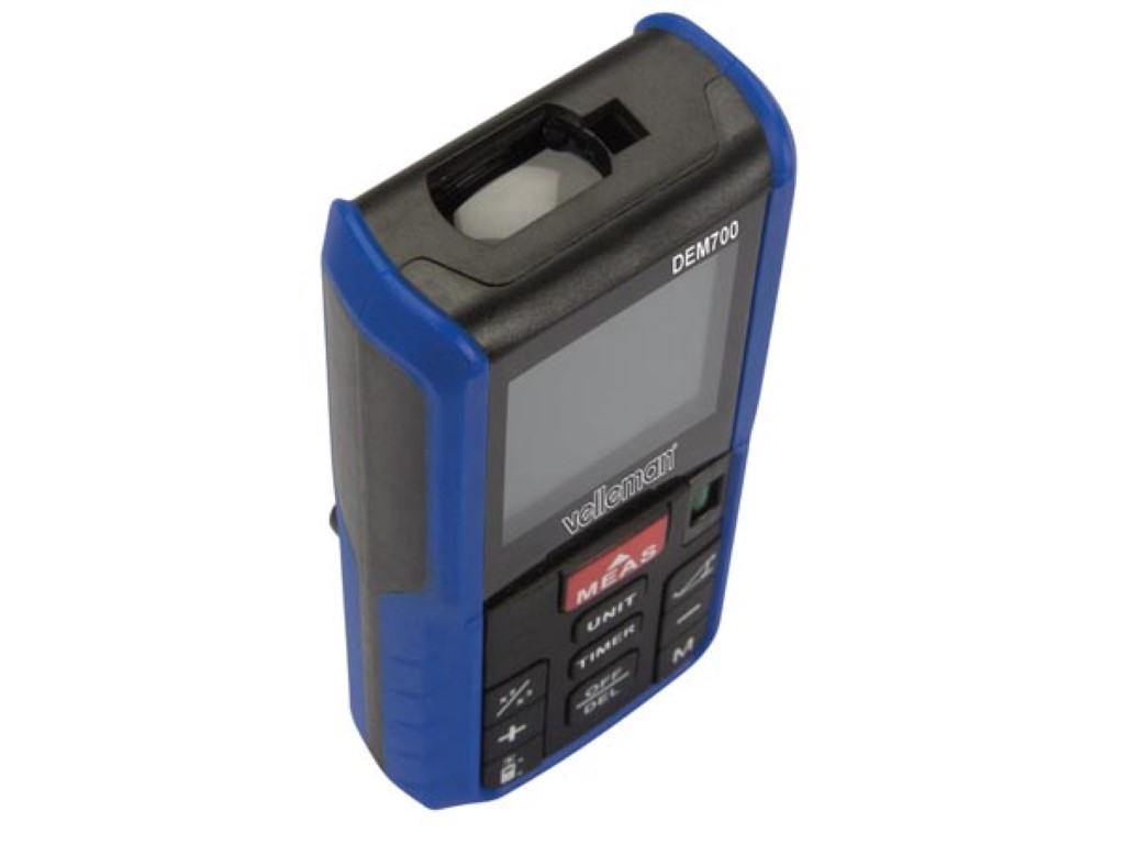Velleman DEM700: AFSTANDSMETER MET LASER - 60 m – Velleman – Wholesaler ...
