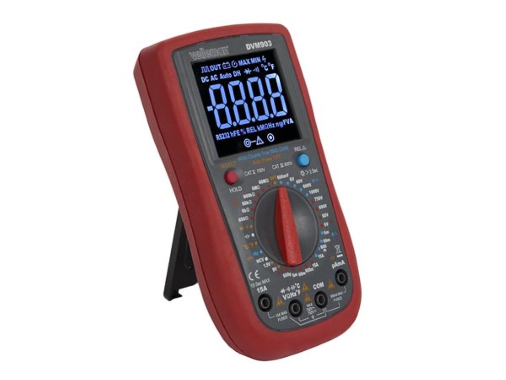 Velleman DVM903: DIGITAL MULTIMETER - CAT II 700 V / CAT IV 600 V - 15 ...
