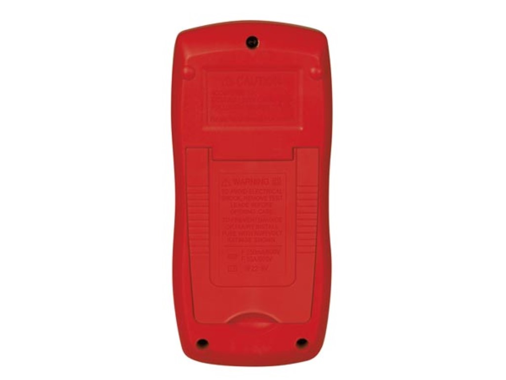 Velleman DVM94: DIGITAL MULTIMETER - CAT. III 600 V - 10 A - DATA HOLD ...