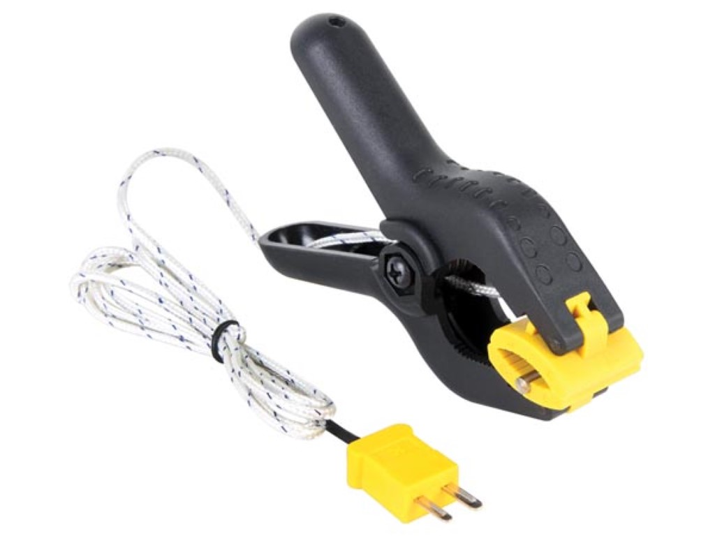 Velleman TP04: TEMPERATURE CLAMP - K TYPE THERMOCOUPLE (-30 to 130°C ...