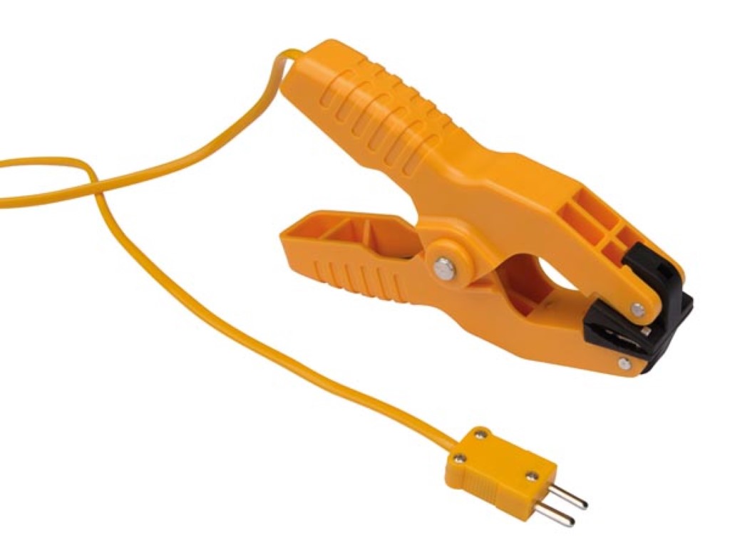 Velleman TP05: TEMPERATURE CLAMP - K TYPE THERMOCOUPLE (-40 to +200°C ...
