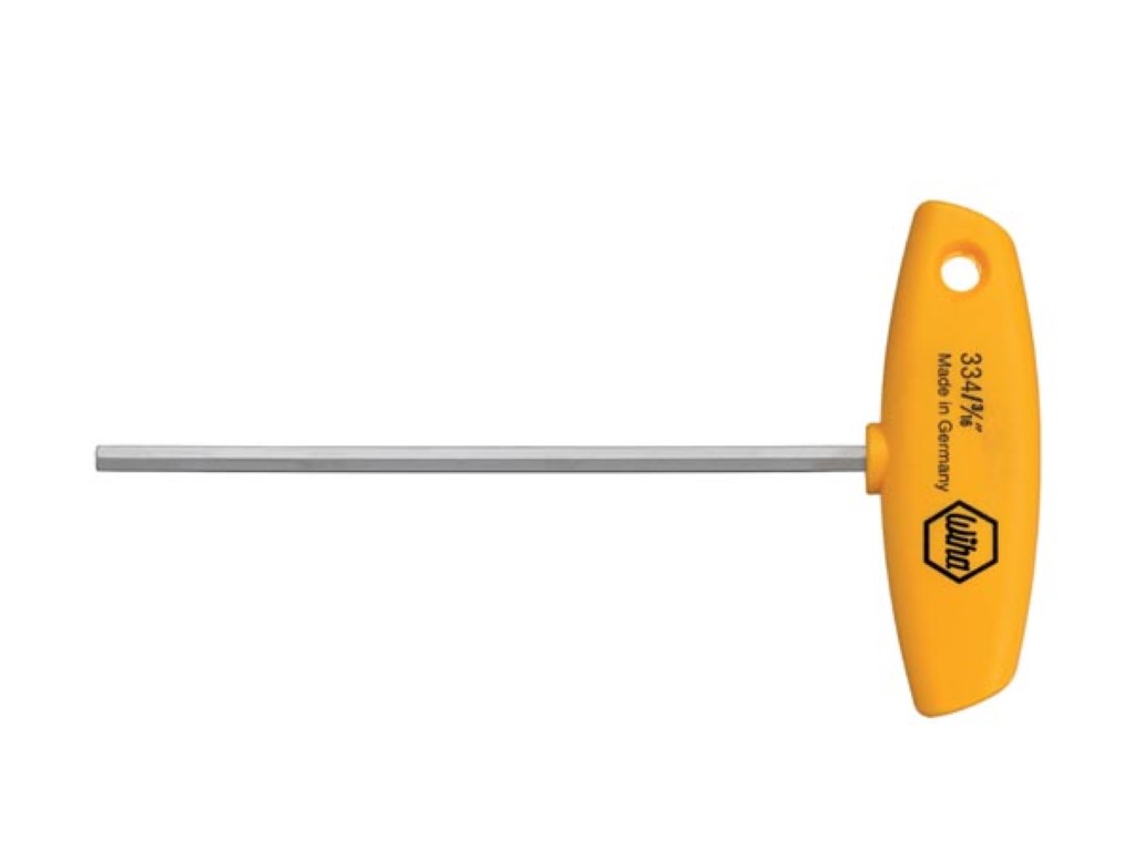 WIHA WH02804: Wiha L-key with T-handle Hex, inch design brilliant ...