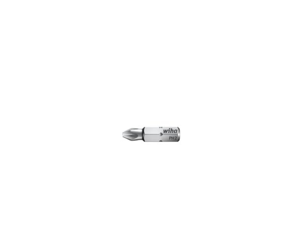 WIHA WH05298: Wiha Bit Standard 25 mm Phillips 1/4" (05298) PH0 ...