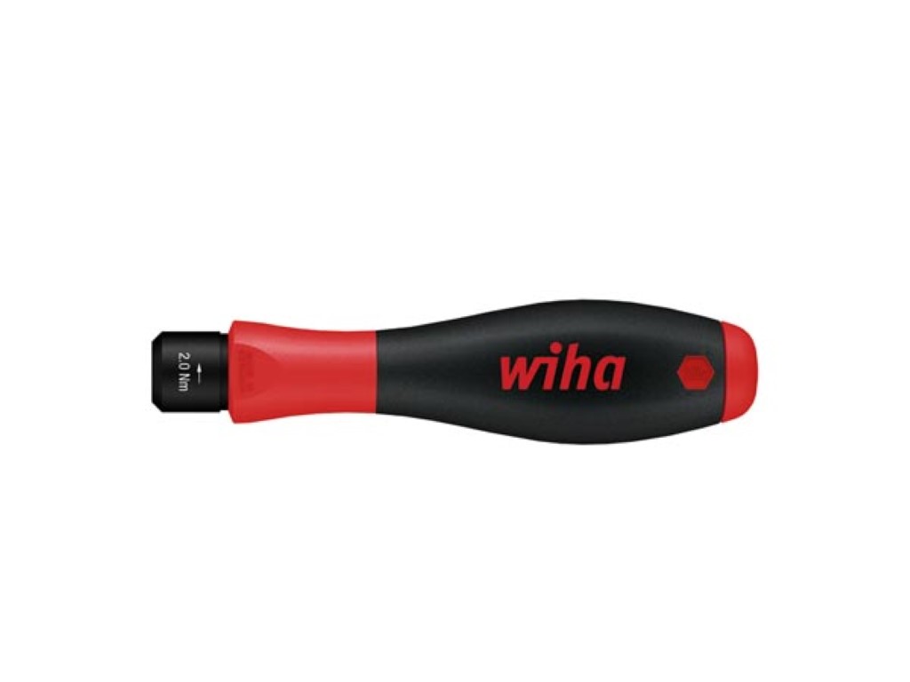 WIHA WH26901: Wiha Torque screwdriver TorqueFix® permanently pre-set torque limit (26901) 1,5 Nm ...