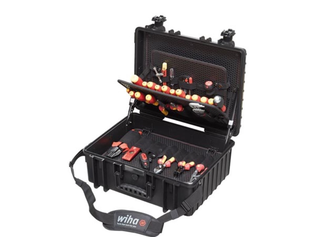 WIHA WH40523: Wiha Tool set electrician Competence XL assorted 80-pcs ...