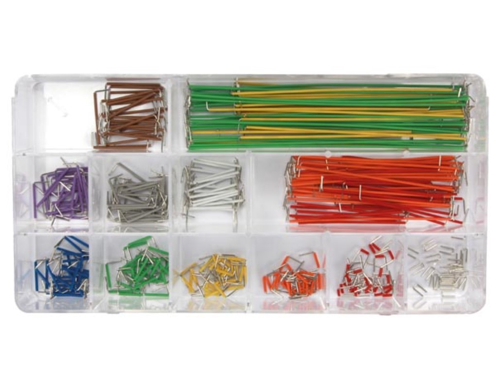 Velleman WJW350: ASSORTED JUMPER WIRE SET (350 pcs) – Velleman ...