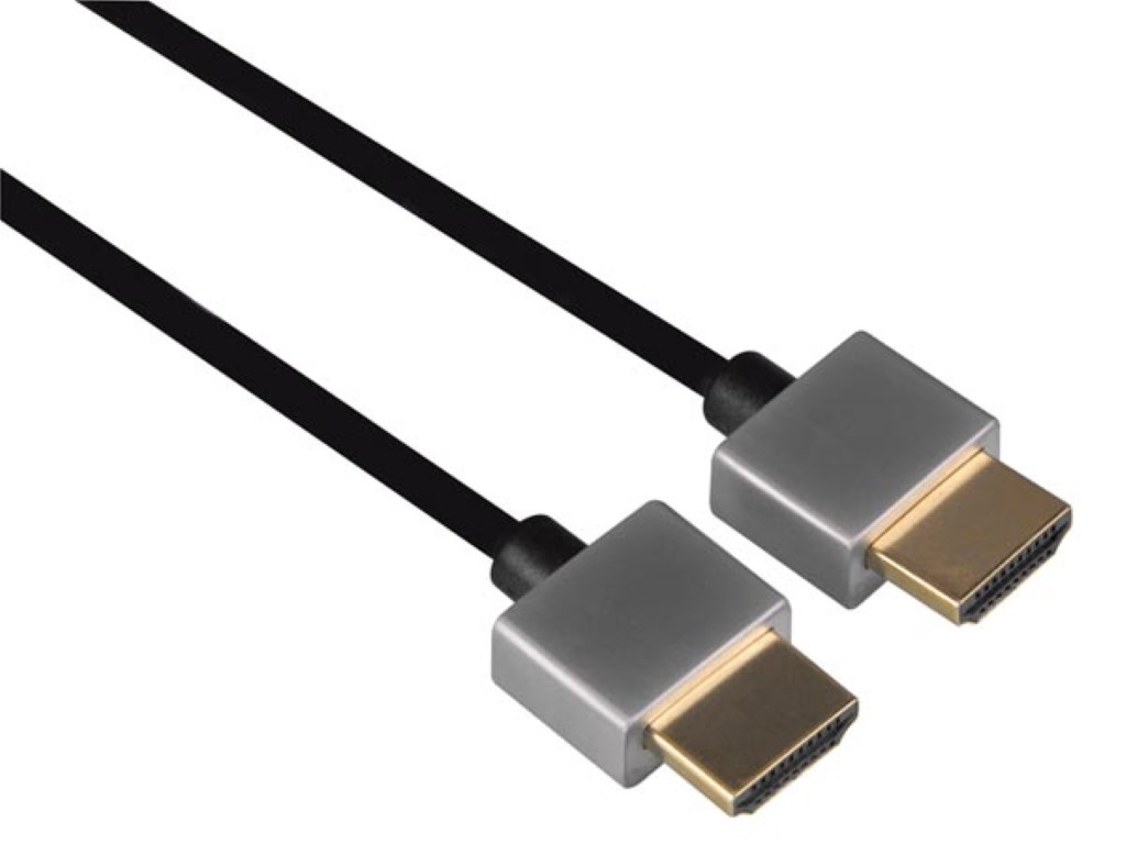 Velleman PAC415T020: ULTRA THIN HDMI TO HDMI CABLE - MALE/MALE - 32 AWG ...