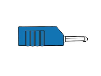 Hirschmann HM1420: MATING CONNECTOR 4mm WITH LONGITUDINAL OR TRANSVERSE ...