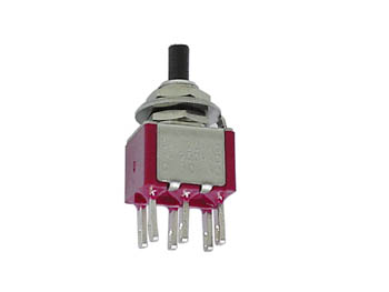8702: VERTICAL SNAP-ACTING MOMENTARY PUSH-BUTTON SWITCH - DPDT ON-(ON ...
