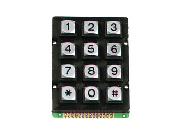 KB12WP: KEYBOARD 12 KEYS - COMMON OUTPUT – Velleman – Wholesaler and ...