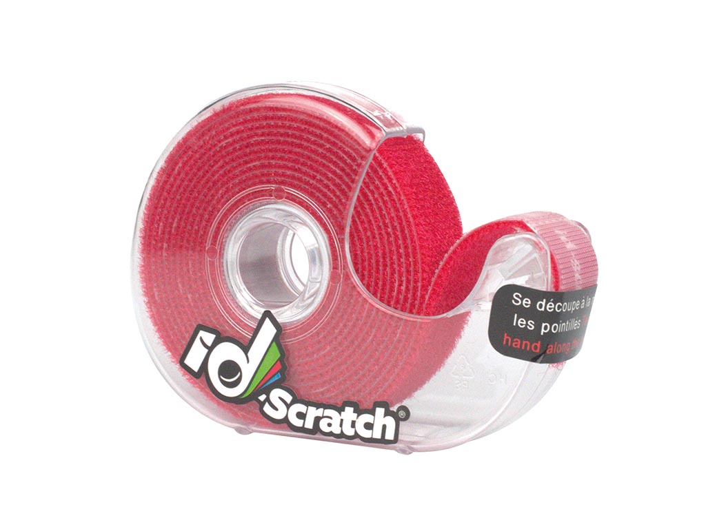 ID-Scratch IDS-CR: Scratch tape - reel 2m x 2cm - red color – Velleman ...