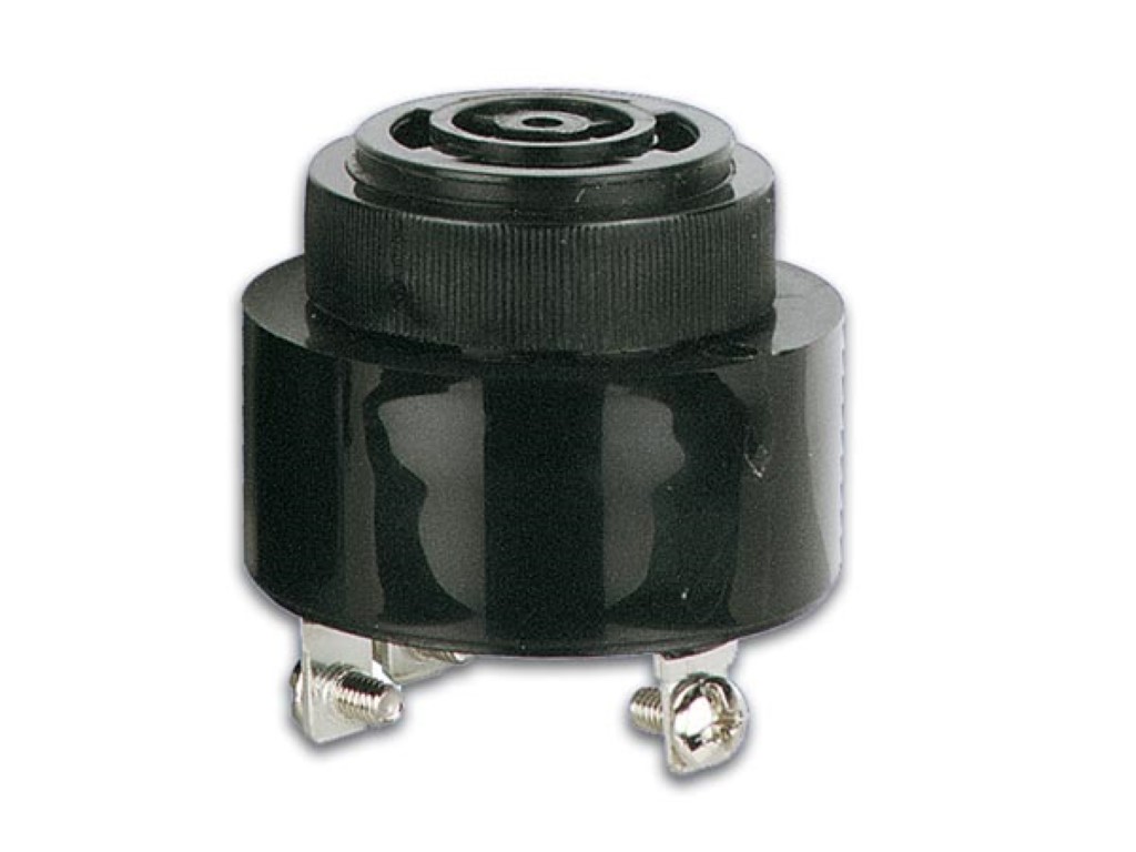 SV7: PANEL-MOUNTING BUZZER 4-16Vdc / 12mA SCREW TYPE – Velleman ...
