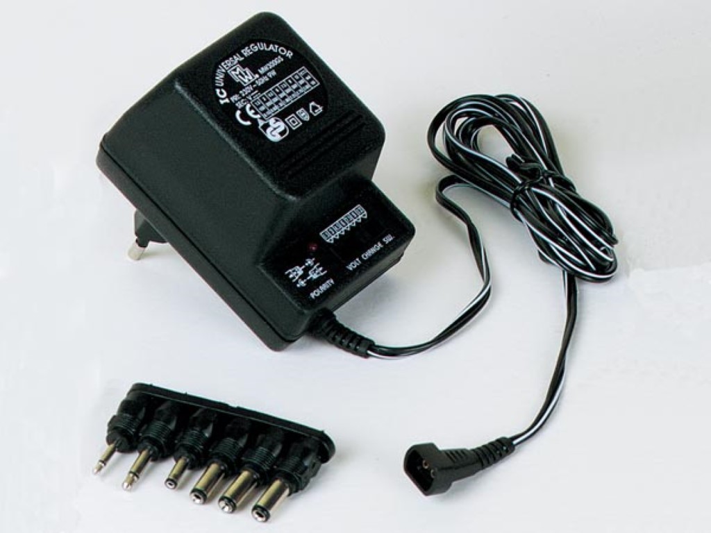 HQ-Power PSU03RC: REGULATED UNIVERSAL VOLTAGE ADAPTER 300mA – Velleman ...