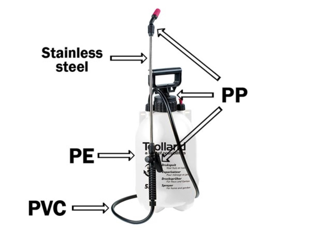 Toolland DT20005: Pressure sprayer, adjustable nozzle, level indicator ...