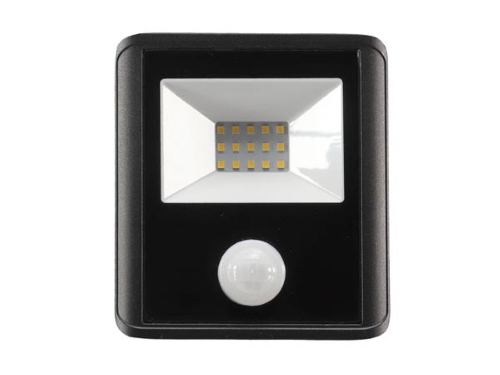 Perel LEDA7001NW-BP: LED floodlight, 10 W, 700 lm, 4000°K, neutral ...