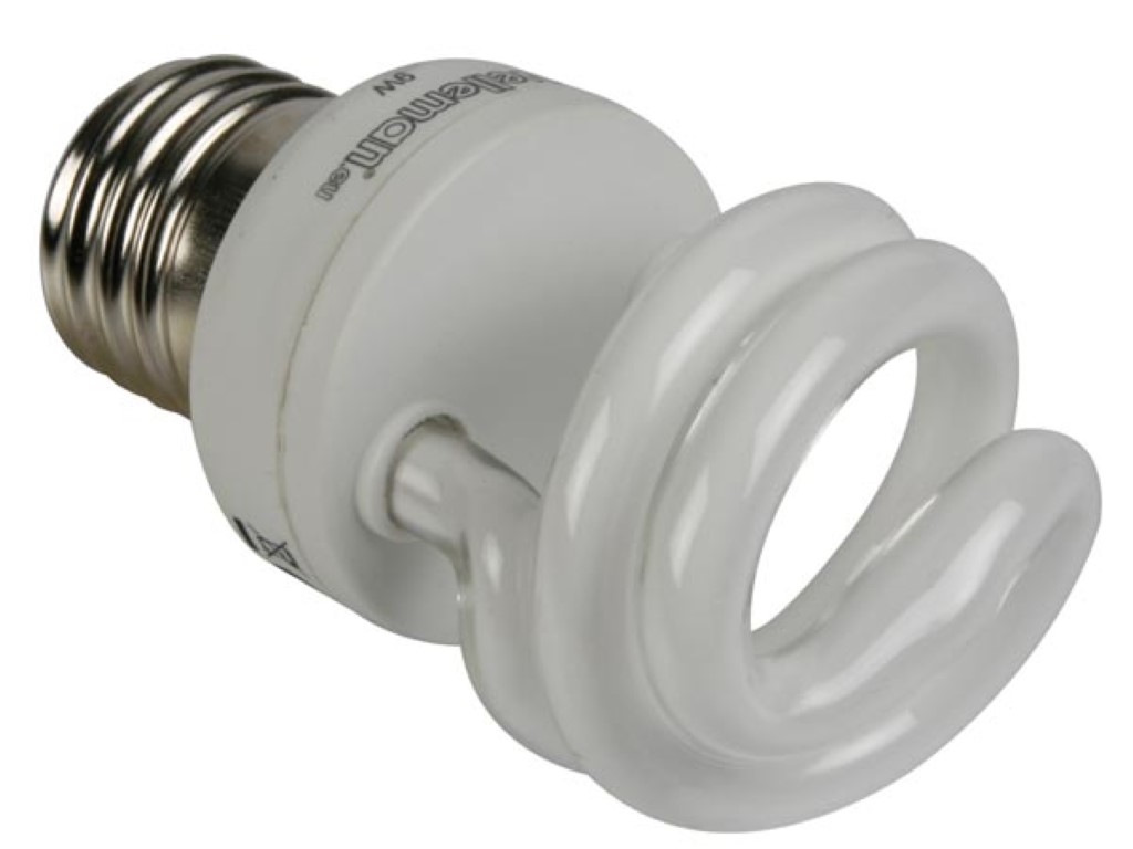 Velleman LAE1C3E: T2 SPIRAL ENERGY-SAVING LAMP - 9W - 240V - E27 ...