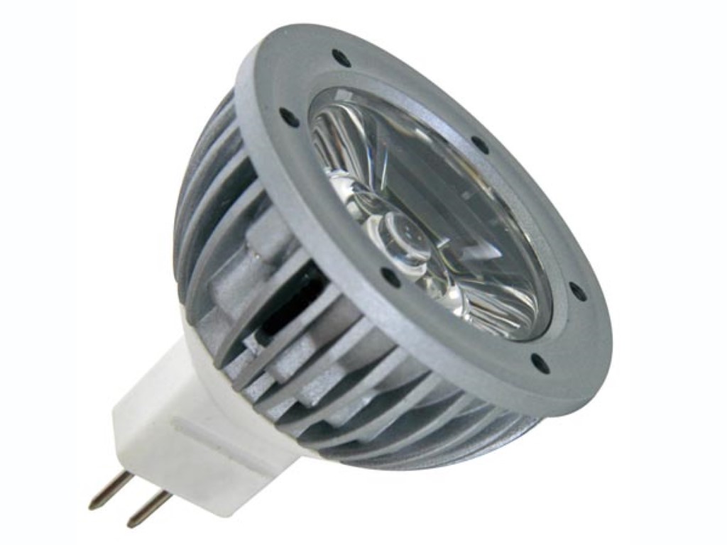 Velleman LAMPL1MR16NW: 1W LED LAMP - NEUTRAL WHITE (3900-4500K) - 12VAC ...