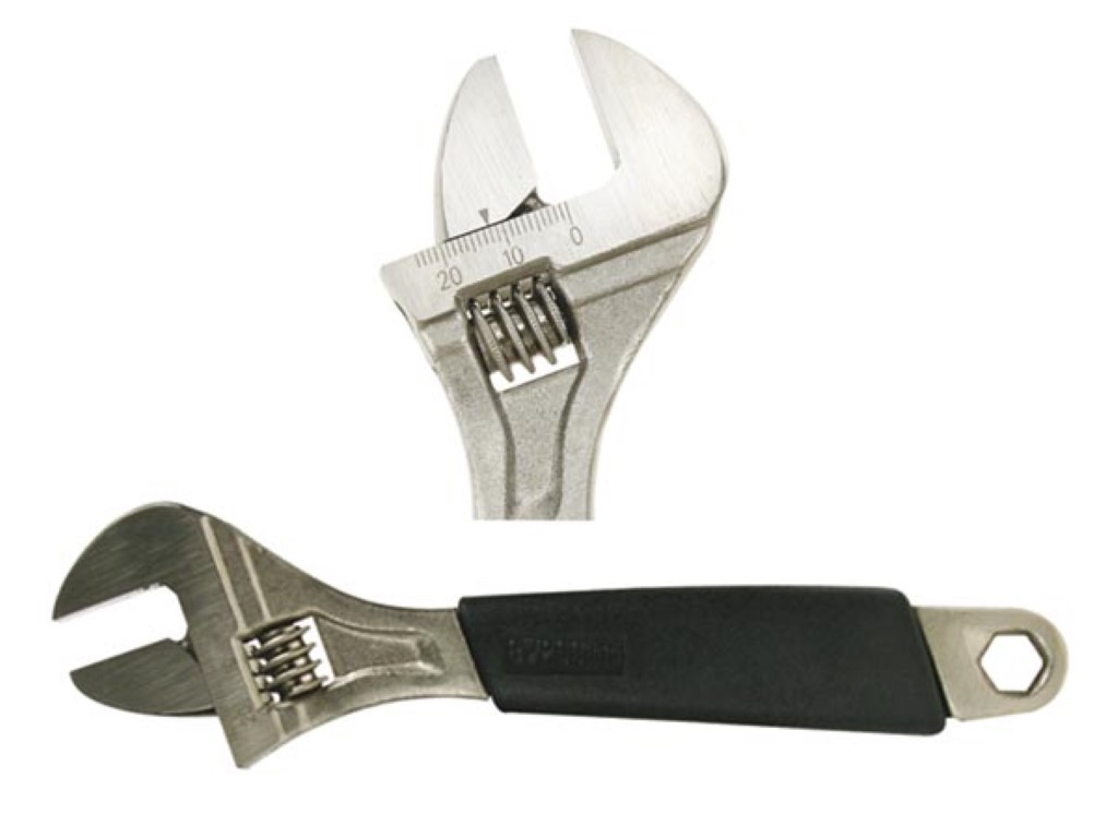 Toolland HAW8N: Robust English wrench, 8 inches, for precise and ...