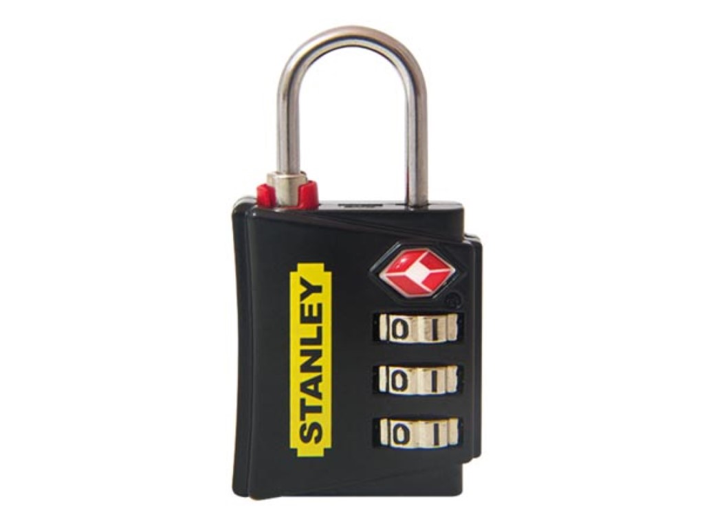 Stanley S742-054: STANLEY - LUGGAGE PADLOCK - ZINC - 30 mm - 3 DIGITS ...
