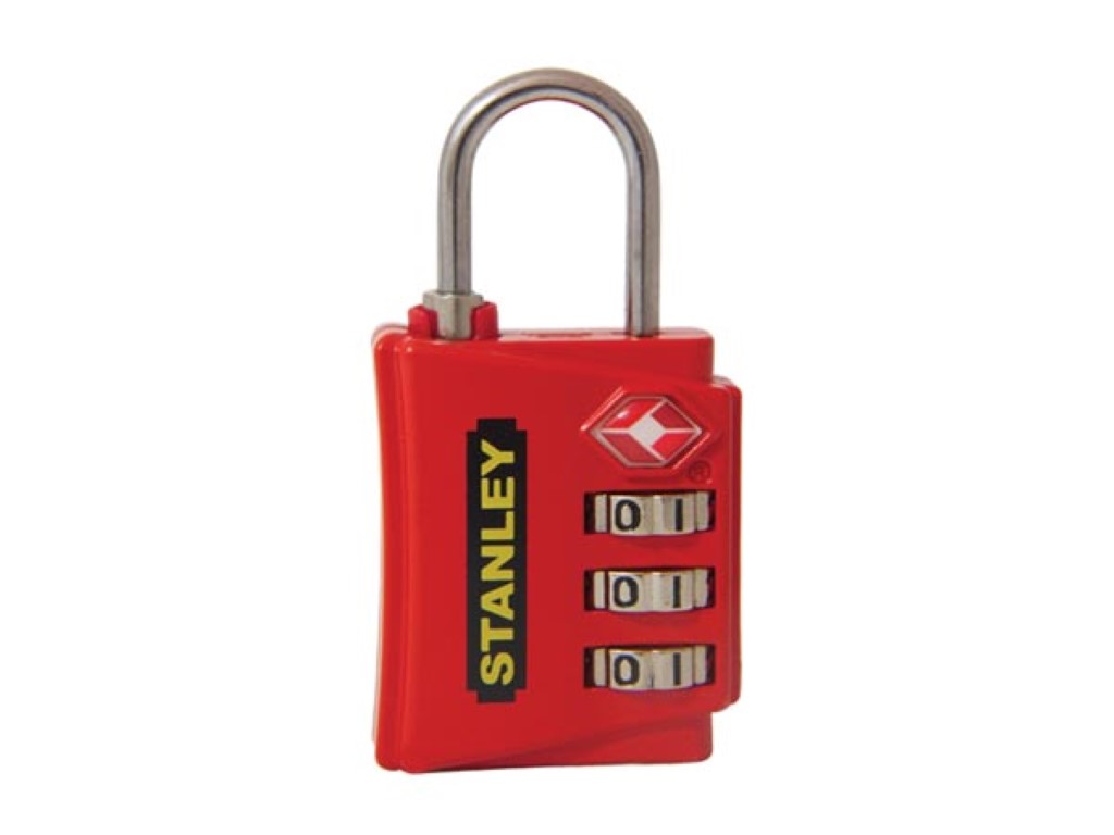 Stanley S742-055: STANLEY - LUGGAGE PADLOCK - ZINC - 30 mm - 3 DIGITS ...