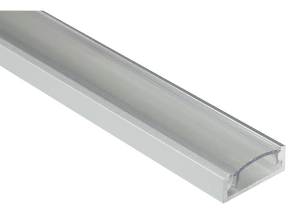 Velleman CHLAP7C: ALUMINIUM LED PROFILE FOR LED STRIPS - SLIM / WIDE ...