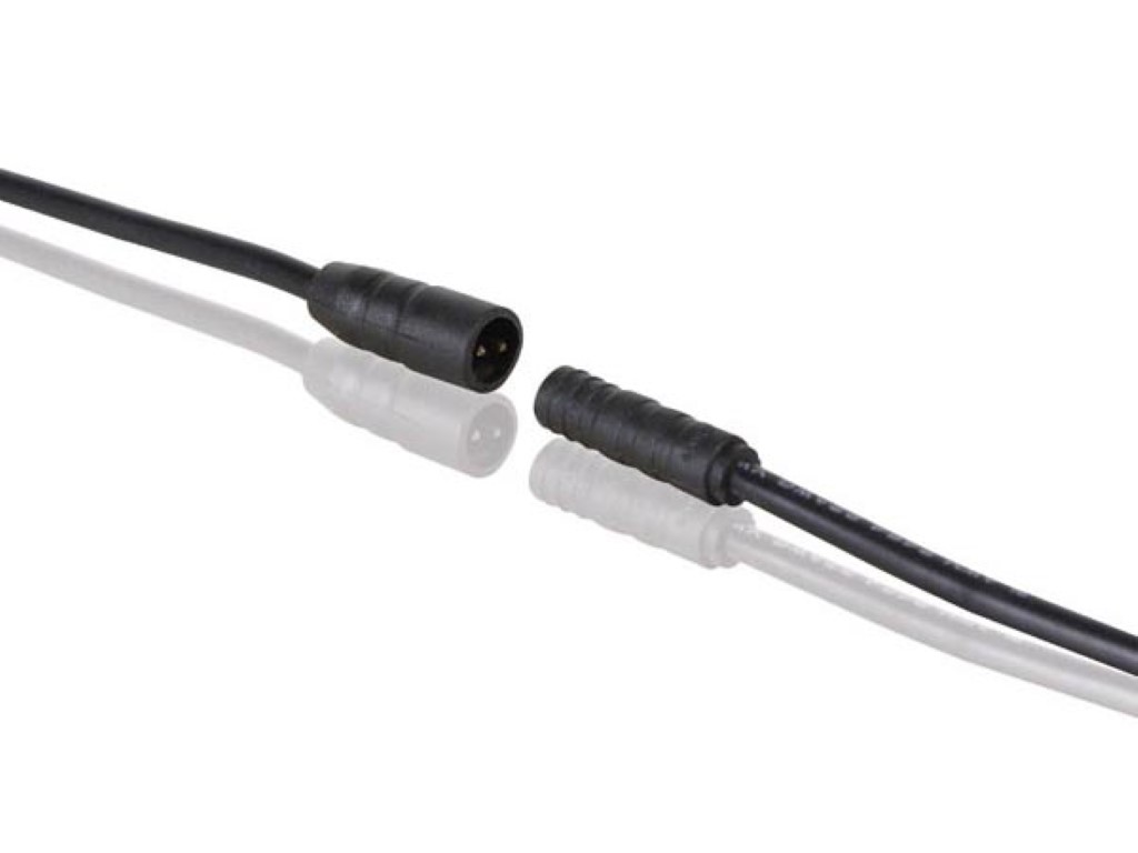 Velleman LCON08: CONNECTOR WITH CABLE (MALE-FEMALE) FOR SINGLE COLOUR ...