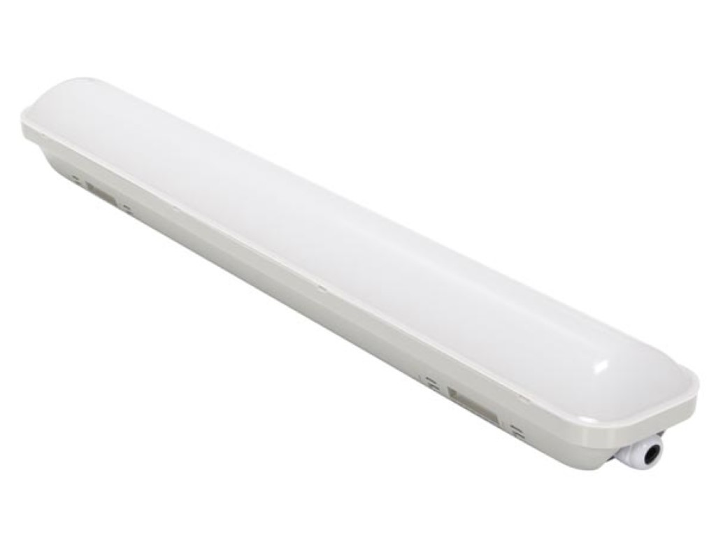 Perel LEDA77NW: WATERPROOF LED TUBE CEILING LIGHT - 59 cm - NEUTRAL ...