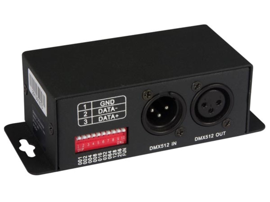 Vellight LEDC25: DMX CONTROLLER FOR PROFESSIONAL DIGITAL LED STRIPS – Velleman – Wholesaler and ...