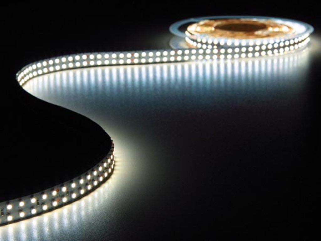 Velleman LQ24N196NW45N: FLEXIBLE LED STRIP - NEUTRAL WHITE 4500K - 1200 ...