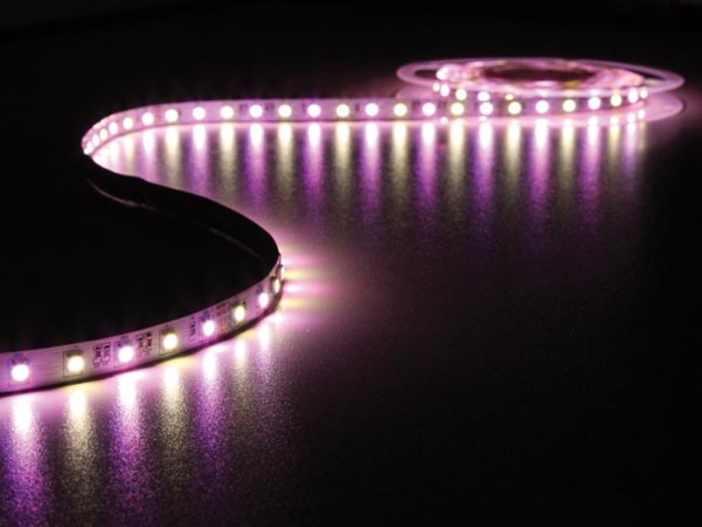 EtiamPro LQ24N230RGBWWN1: FLEXIBLE LED STRIP - RGB AND WARM WHITE 3500K ...