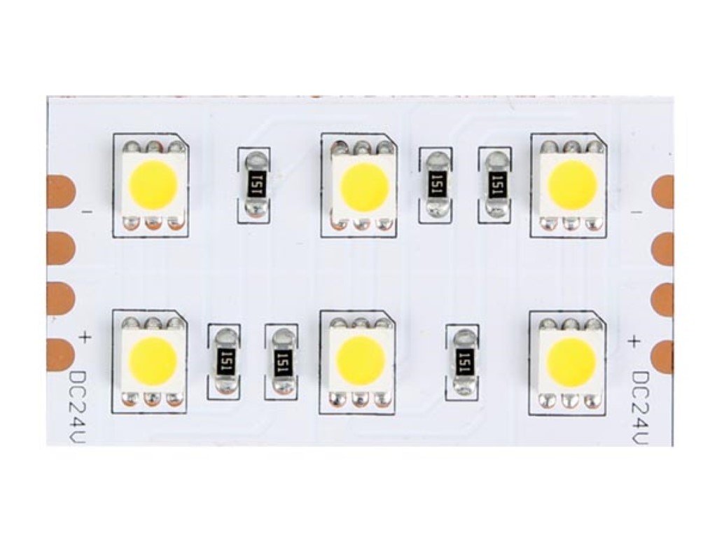 Velleman LQ24N256RGBN: FLEXIBLE LED STRIP - RGB - 600 LEDs - 5m - 24V ...