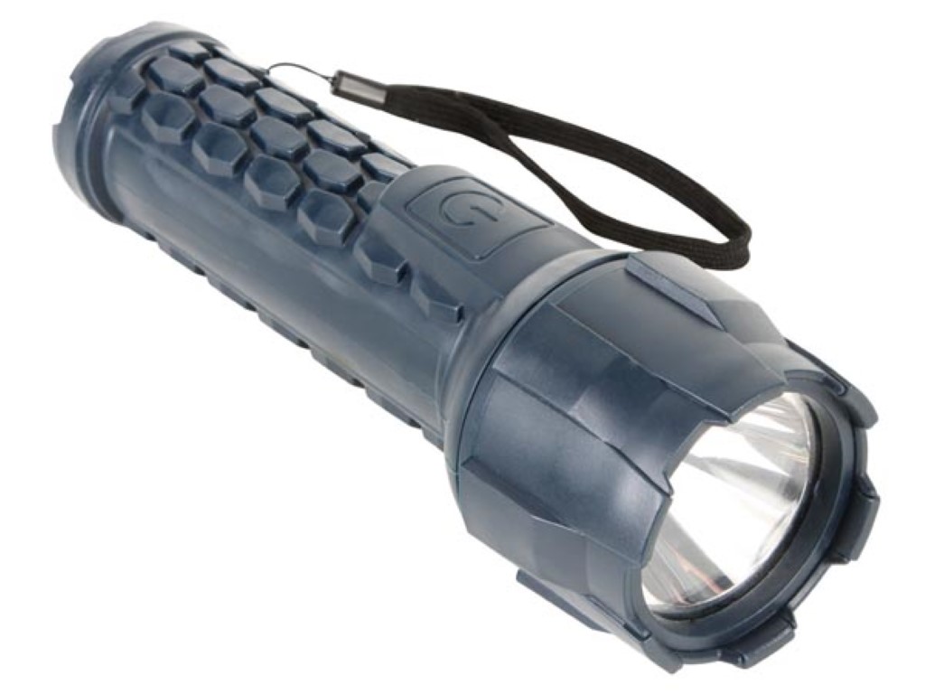 Velleman ZLL103R: 3 WATT CREE® LED RUBBER TORCH - 100 lm – Velleman ...