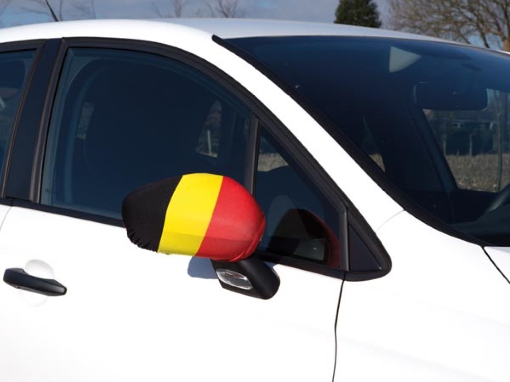 OneTools WU90304: Belgian supporter set: car mirror flags, waving flag ...