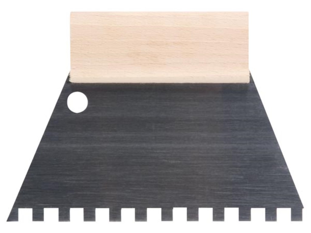 Toolland HE928180: Glue comb, square teeth, 8 x 8, 180 mm – Velleman ...