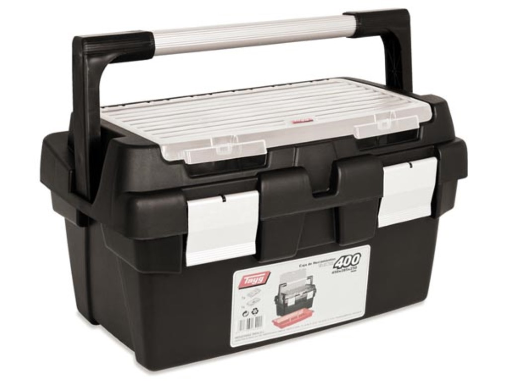 Tayg TG400: TAYG - TOOL BOX - 400 x 225 x 190 mm - WITH TRAY - 17,1 L ...