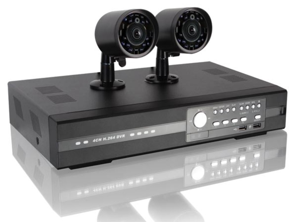 Velleman CCTVPROM14: PACK CCTV - 4 CANAUX / 2 CAMÉRAS IR - H.264 - EAGLE EYES – Velleman ...