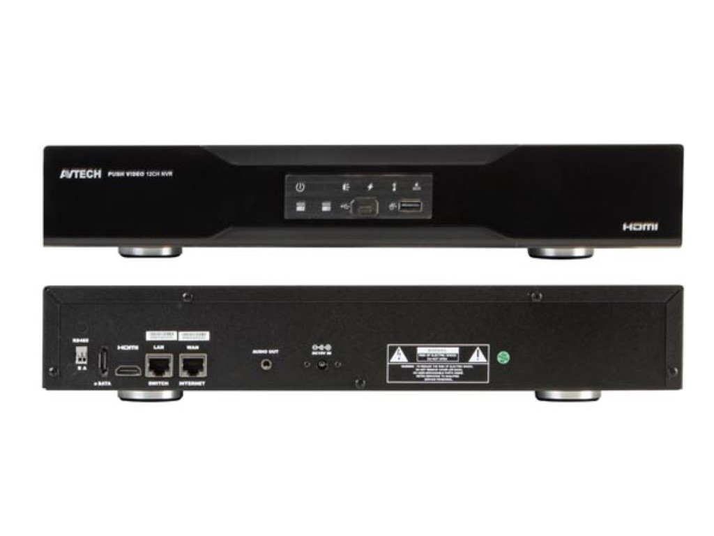 AV-Tech NVR2: 12-CHANNEL HD NETWORK VIDEO RECORDER - HDMI - ONVIF ...