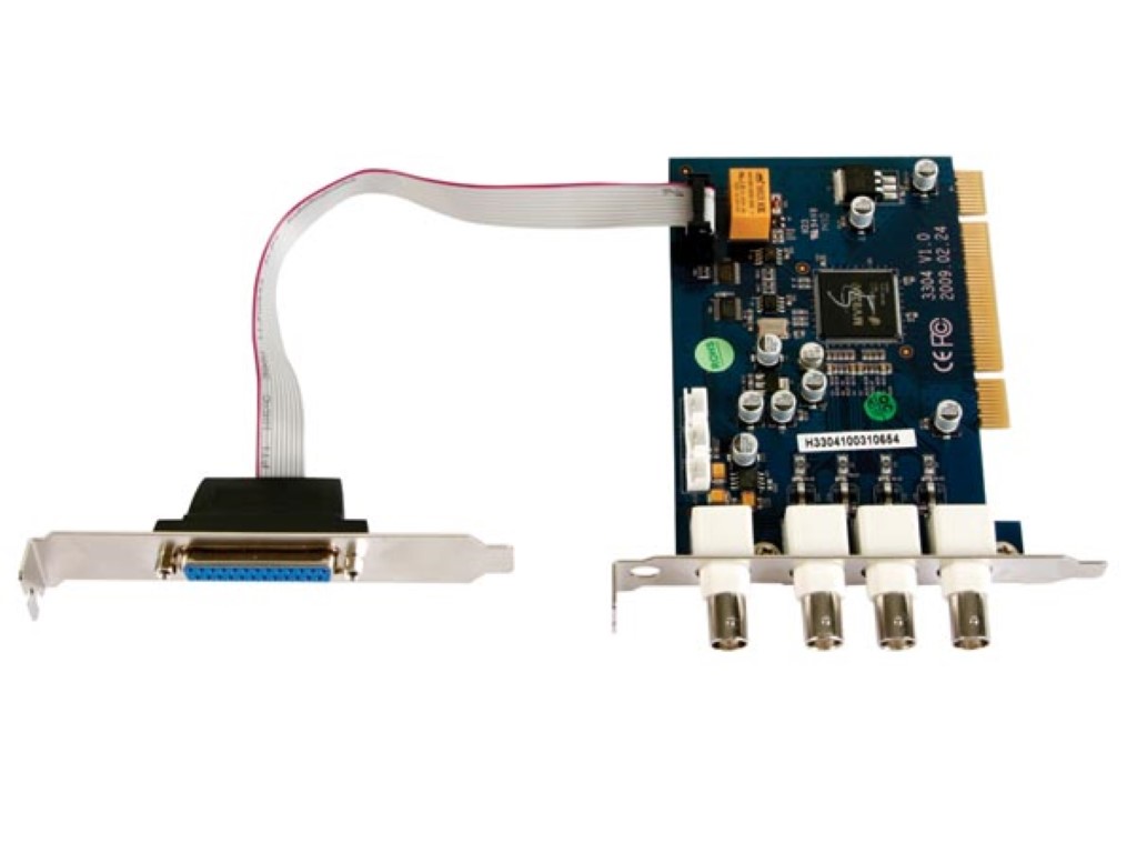 Velleman VCC7: 4-CHANNEL DVR CARD - 100fps – Velleman – Wholesaler and ...