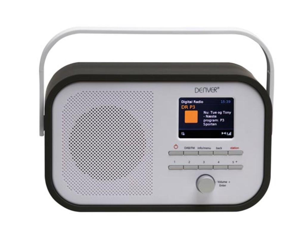 Denver Electronics DV-10506: DAB-40BLACK - DAB+/FM RADIO WITH DAB ...