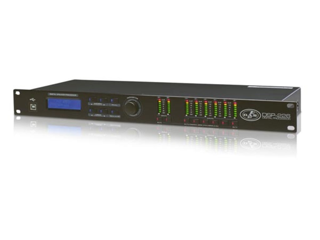 DAS Audio DSP-226: DAS AUDIO - 2 x 3-WAY OPERATION DSP, 2 INPUTS + 6 ...