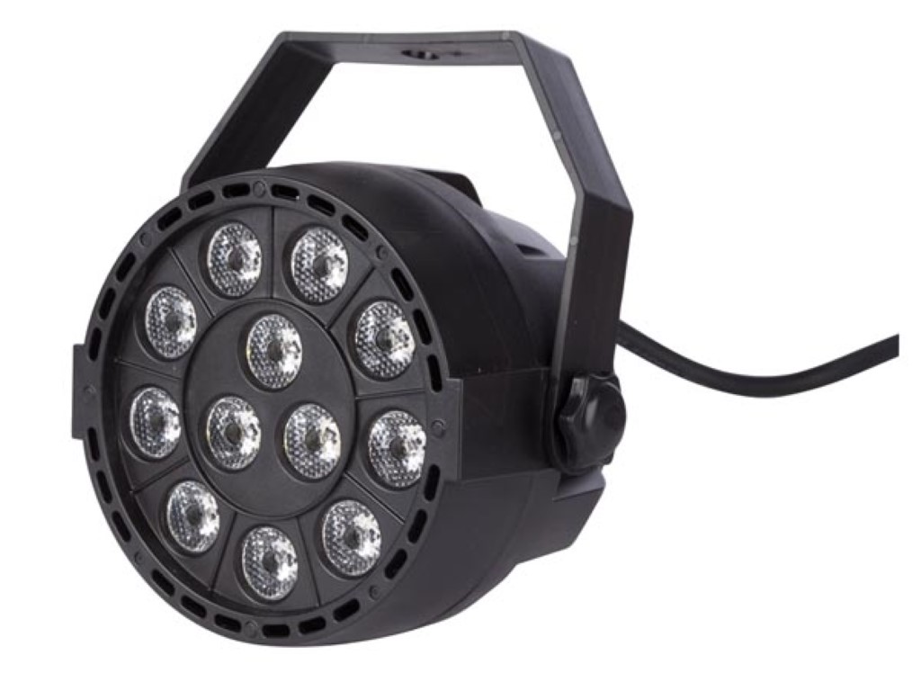 HQ-Power HQLP10001: COMPACT 121 - MINI LED PAR 9 x 1 W RGB + 3 x 1 W ...