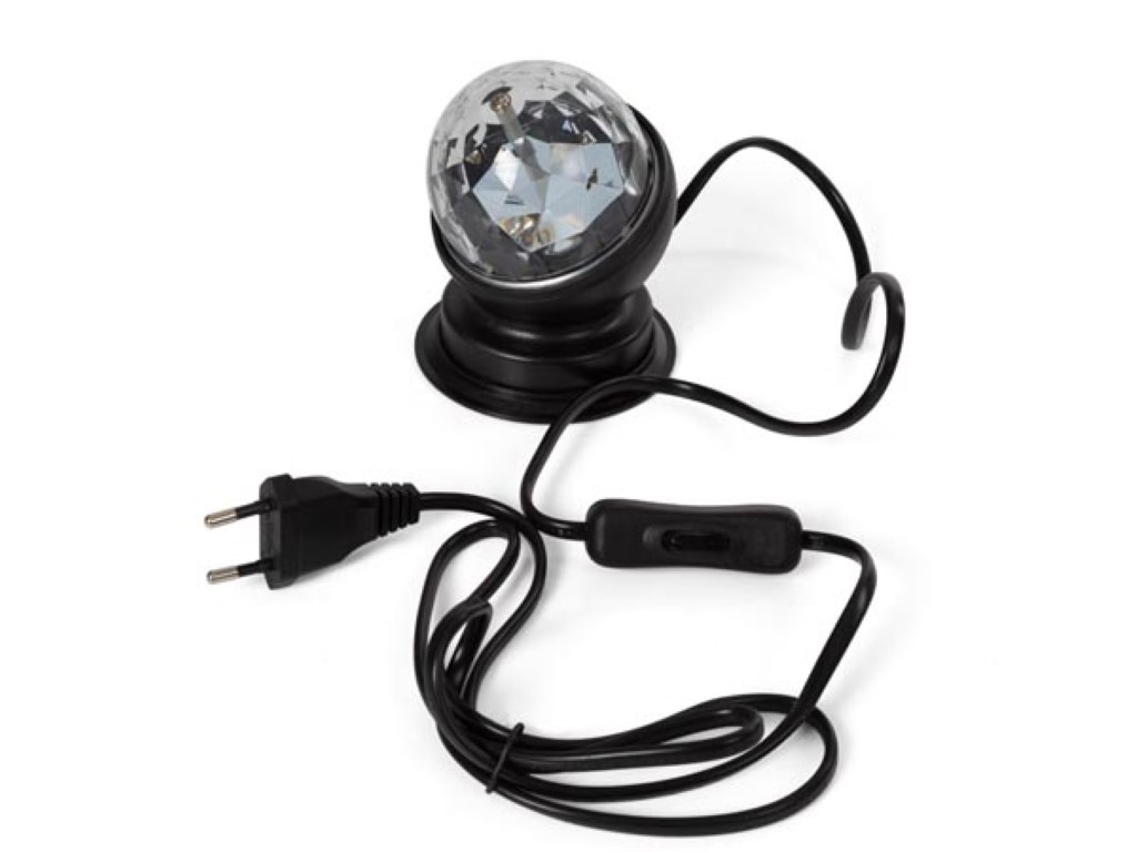 HQ-Power HQPE10004: MINI LED-DISCOBAL - 3 W – Velleman – Wholesaler and ...