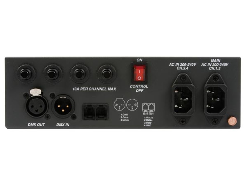Lite Puter LPTDX402E: 4-CHANNEL DMX DIMMER PACK – Velleman – Wholesaler ...