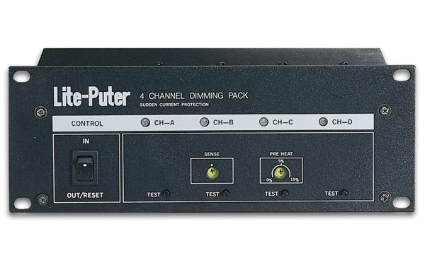 Lite Puter LPTP404D: 4 CHANNEL DIMMER PACK, 5A/CHANNEL – Velleman ...