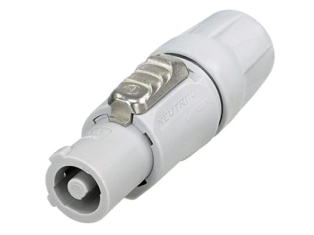 Neutrik NAC3FCB: NEUTRIK - CONECTOR POWERCON AÉREO, 3 POLOS, GRIS ...