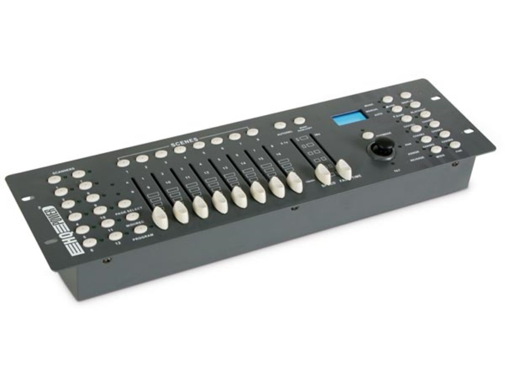 HQ-Power VDPC174: 192-KANAALS DMX CONTROLLER MET JOYSTICK – Velleman ...