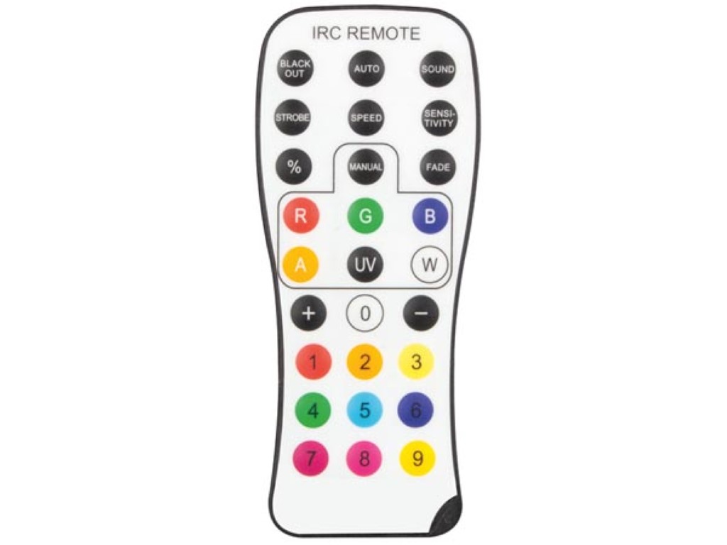 HQ-Power VDPL310FC2: UNILED SUPERSLIM 6 - 3 x 8 W RGBWAP WITH DMX CONTROL – Velleman ...